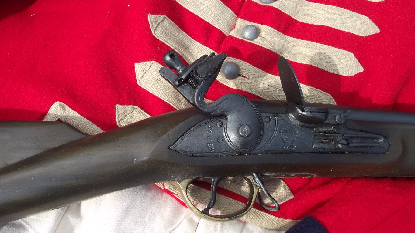 Brown Bess, Land Pat Musket rubber prop – Shoot & Scoot